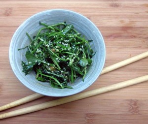 Stir-Fried Pea Shoots - Eat | Drink | Breathe