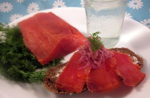 Salt-Cured Salmon With Aquavit and Dill - Eat | Drink | Breathe